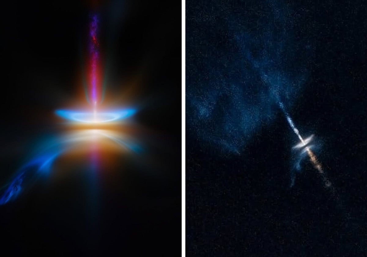 La NASA captura el momento exacto en el que nace una estrella | Hoy