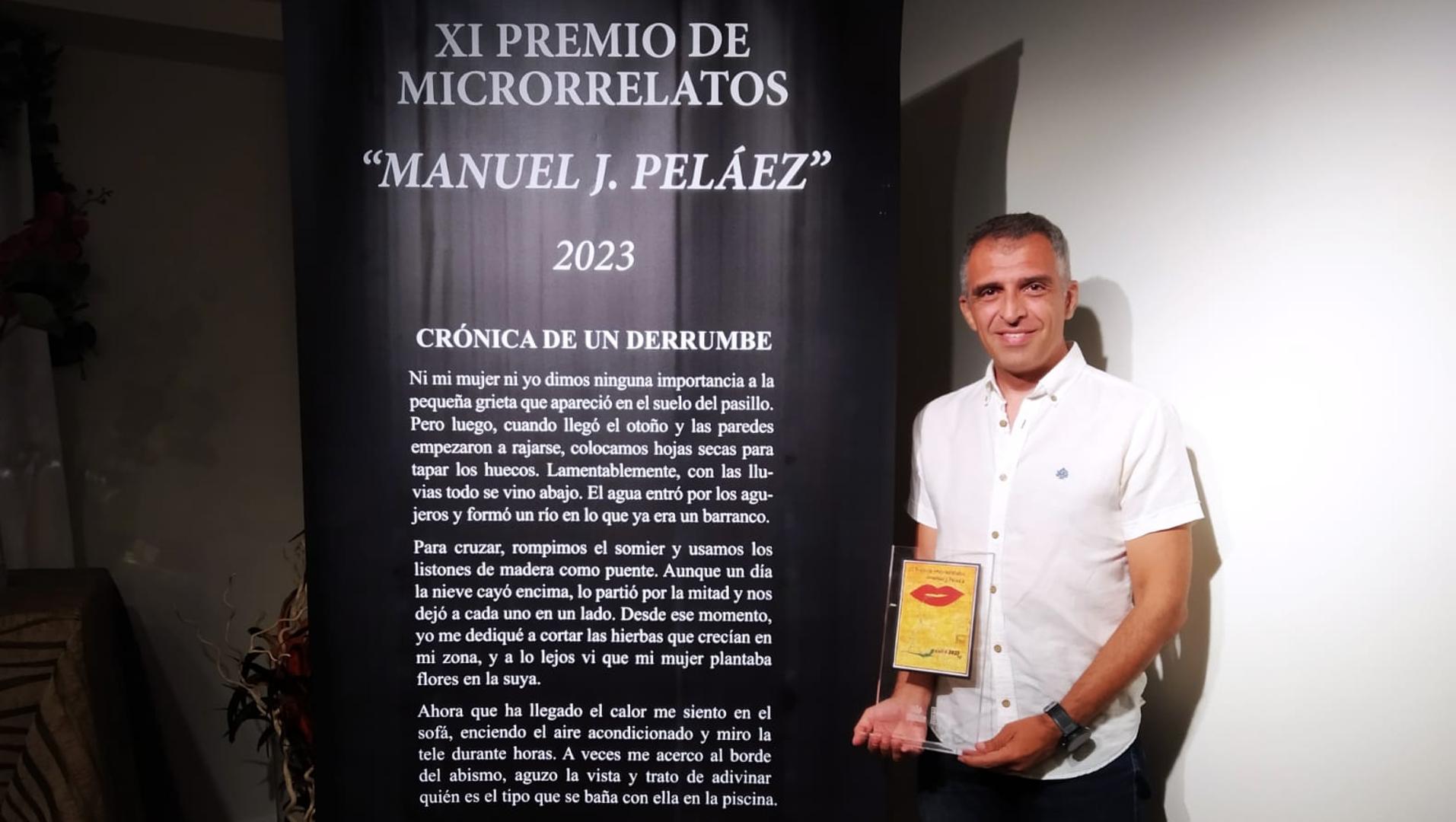 Jesús Navarro Lahera recogió el XI Premio de Microrrelatos por 'Crónica ...