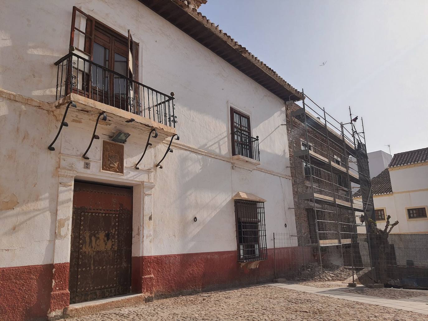 La casa barroca de los Gnecco, en obras para resistir al paso de tiempo ...
