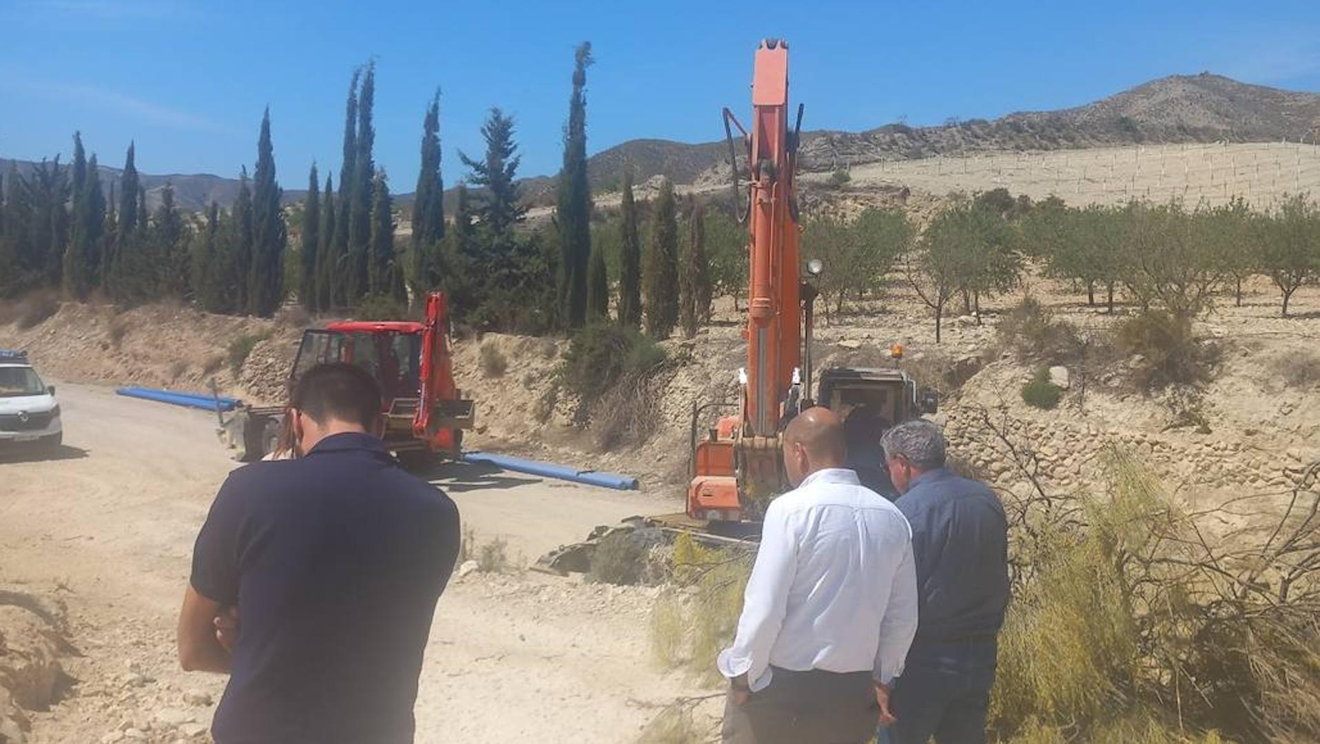 La Junta destaca que las obras de mejora en Arboleas para llevar agua ...