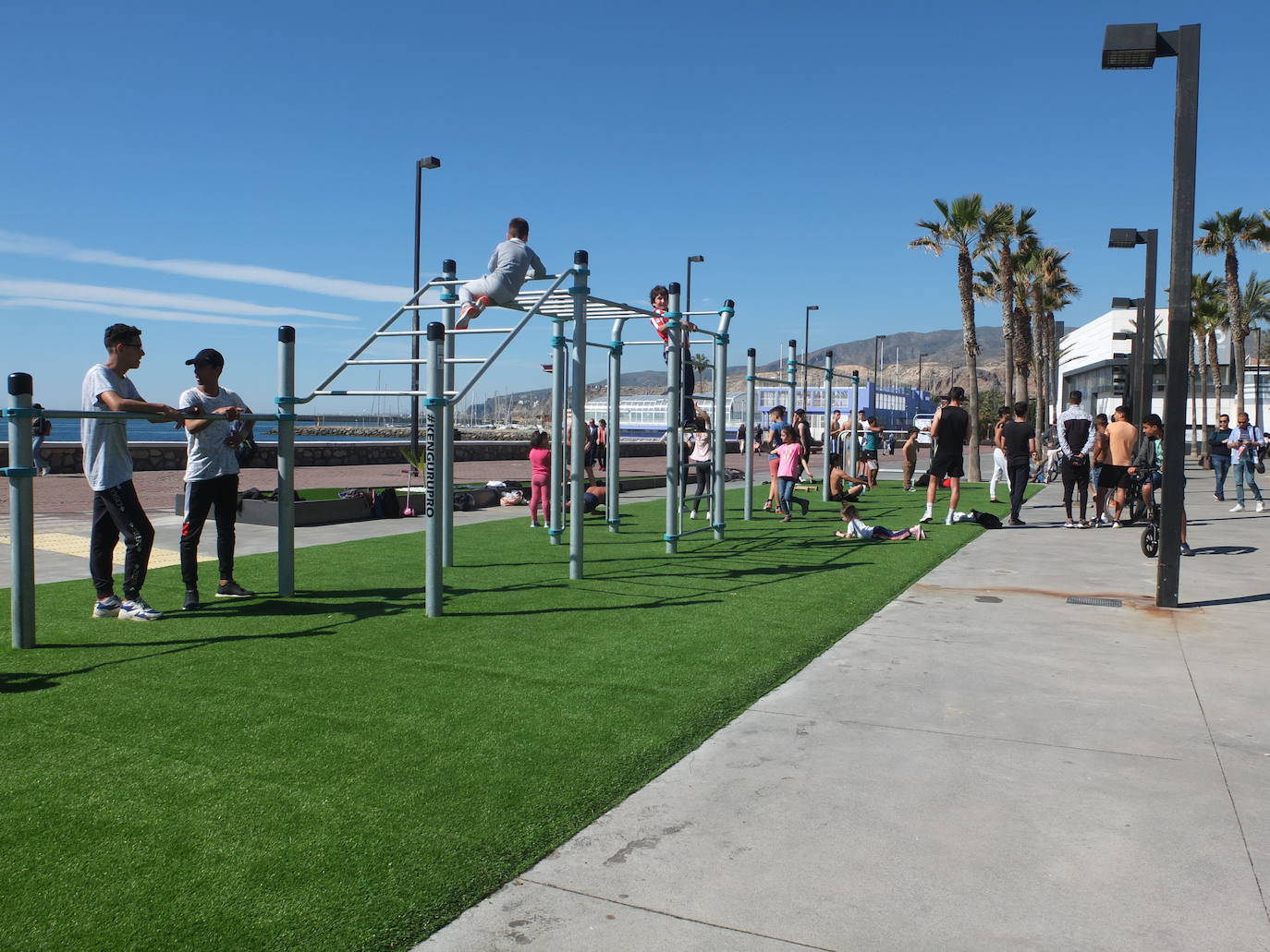 Fotos: Así es el nuevo parque de calistenia | Ideal