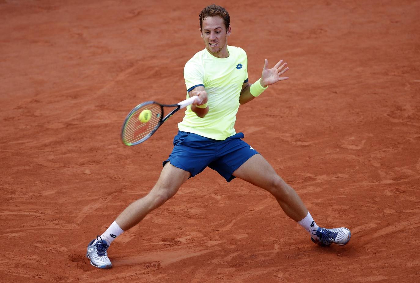 Carballés Cae En Primera Ronda En Roland Garros Tras Un Partido Muy
