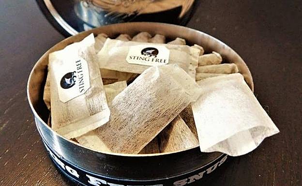 Los riesgos de fumar snus, el tabaco sin humo que se coloca bajo el ...