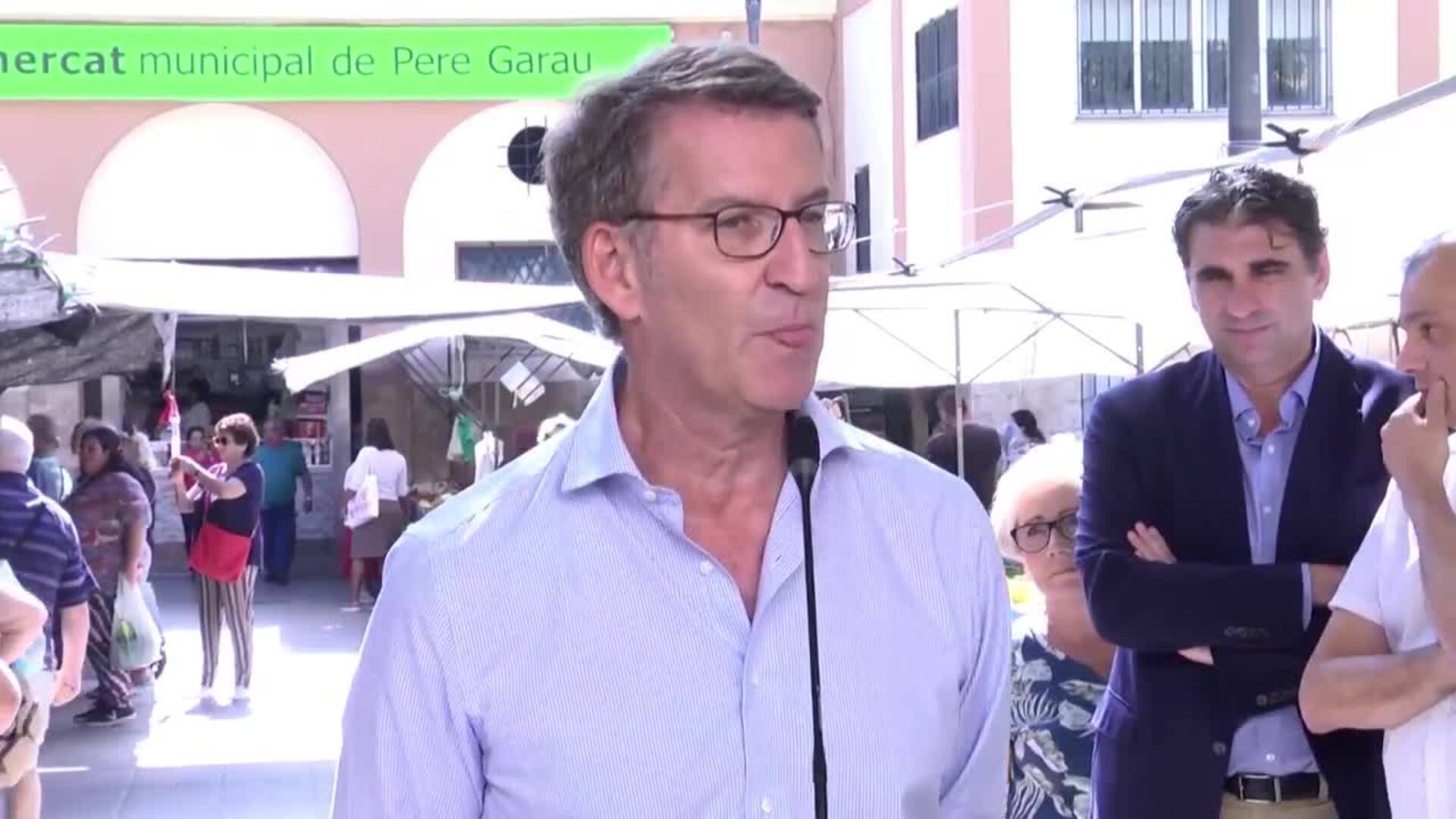 Feijóo achaca la dimisión de Tornero al "control férreo" de Sánchez en ...
