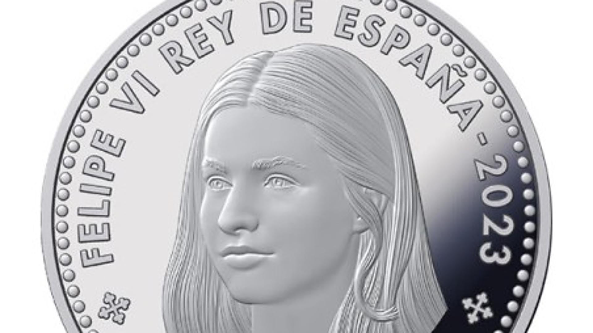 La moneda de 40 euros dedicada al cumpleaños número de la princesa ...