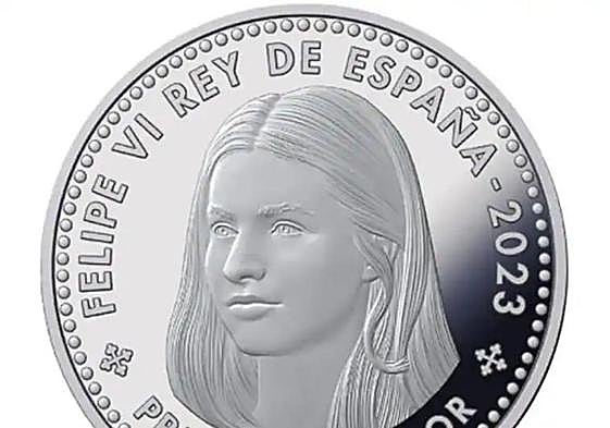 La nueva moneda de 40 euros por el cumpleaños de la princesa Leonor | Ideal