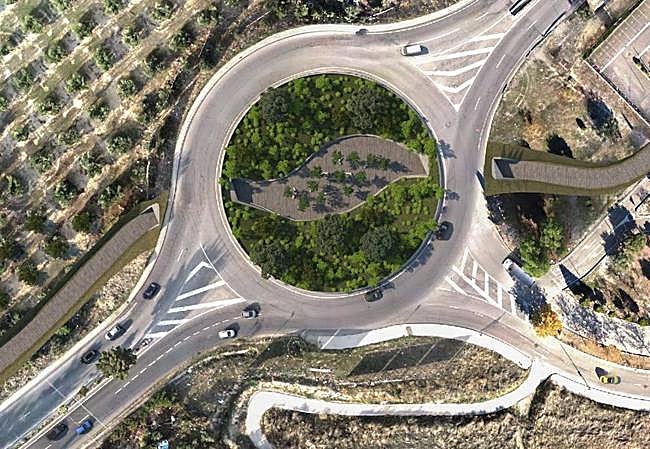 Así será la plazoleta bajo rasante en la rotonda de Ifeja | Ideal