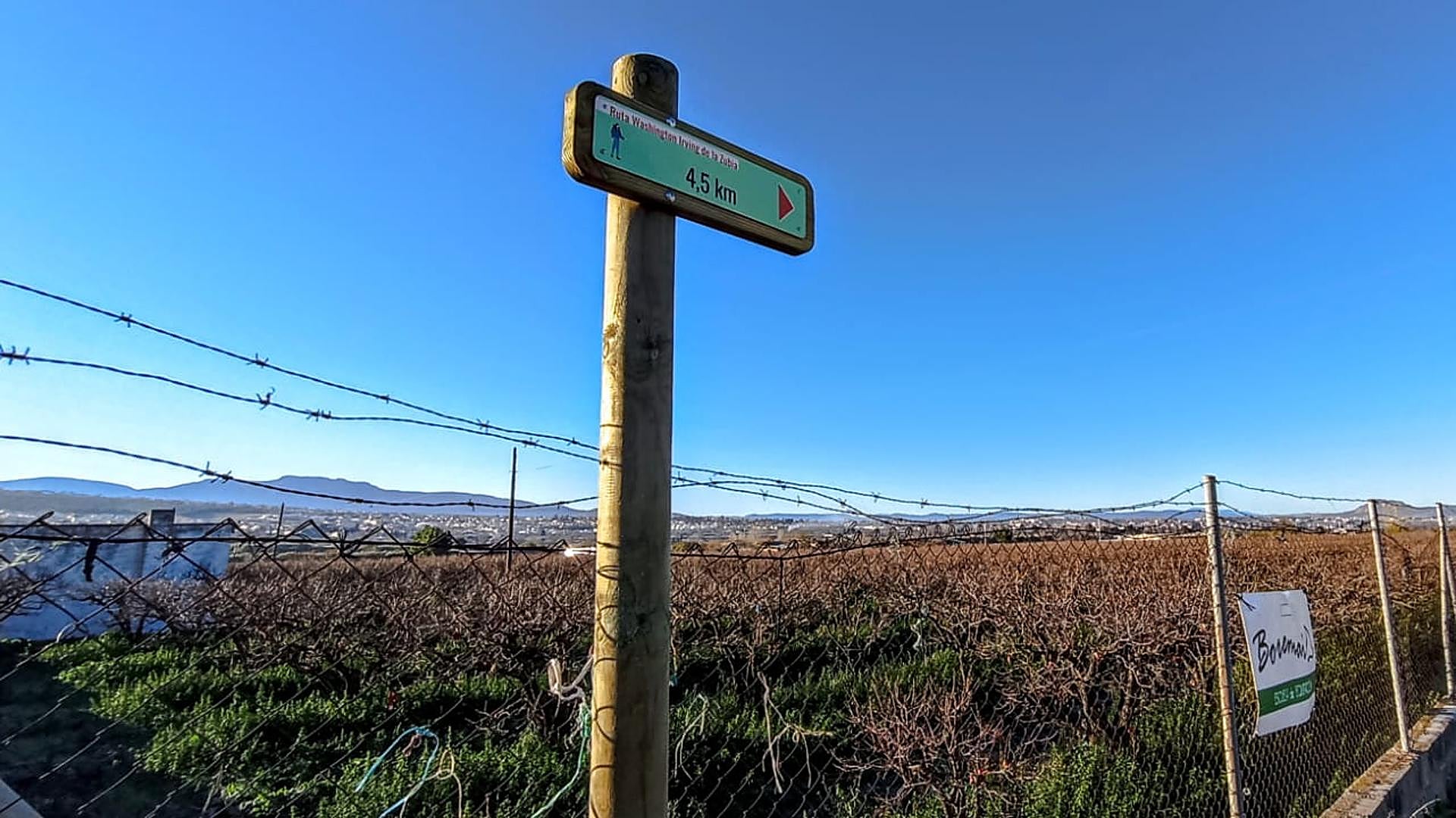 La Zubia inaugura un sendero inspirado en la ruta que Washington Irving ...