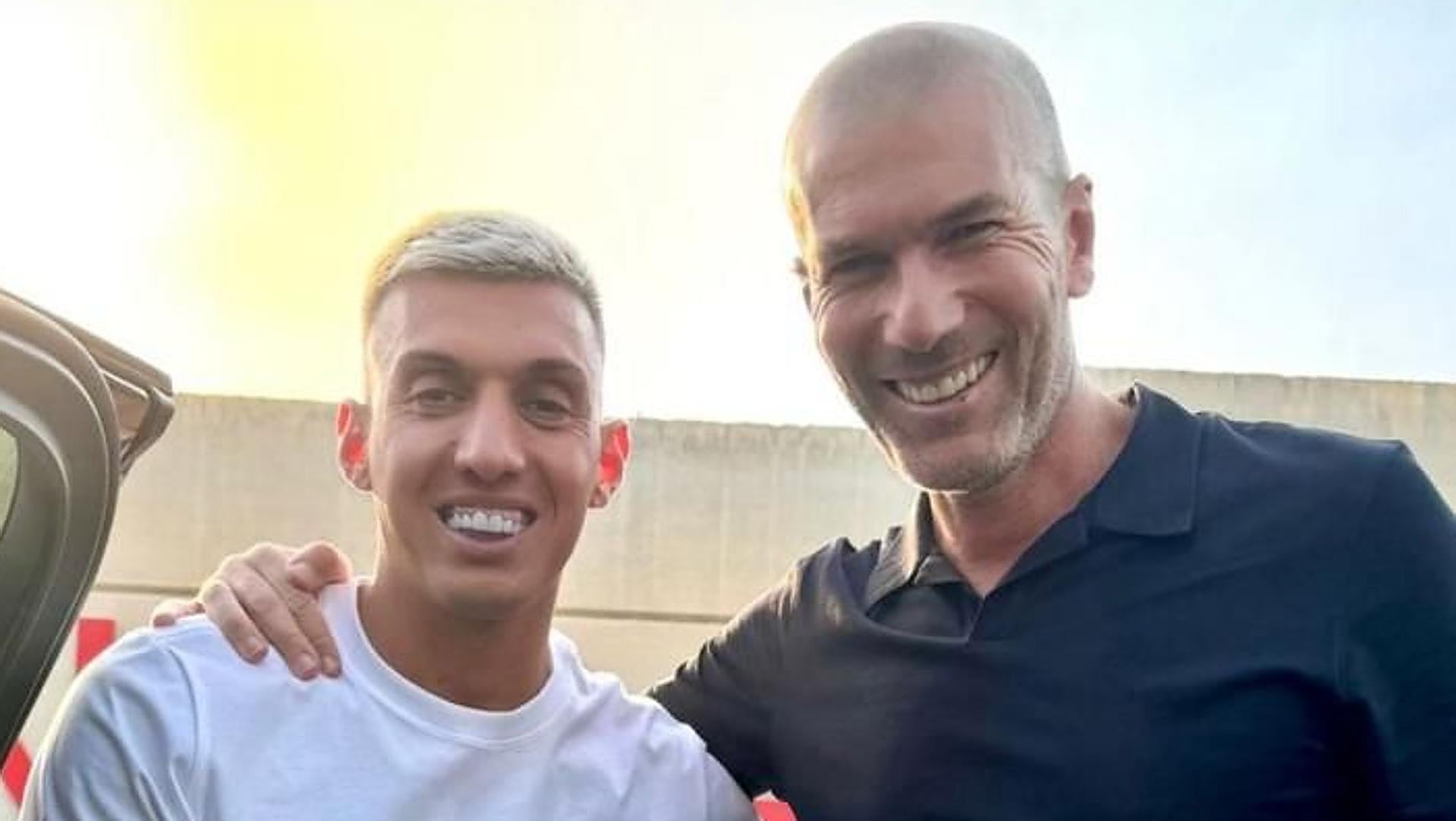 Zidane visita a su hijo Luca en Granada por primera vez | Ideal