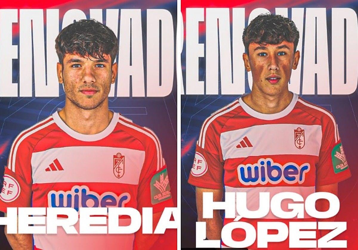 El Granada renueva a sus promesas Adri Heredia y Hugo López | Ideal