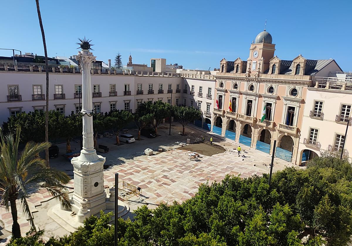 Las obras de la Plaza Vieja, a punto para culminar en abril | Ideal