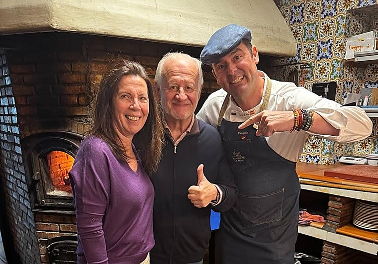 La «espectacular» comida de Juan Echanove en el 'asador de los famosos ...