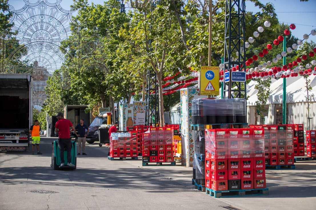 El Corpus desmonta sus casetas tras exprimir al máximo la feria | Ideal