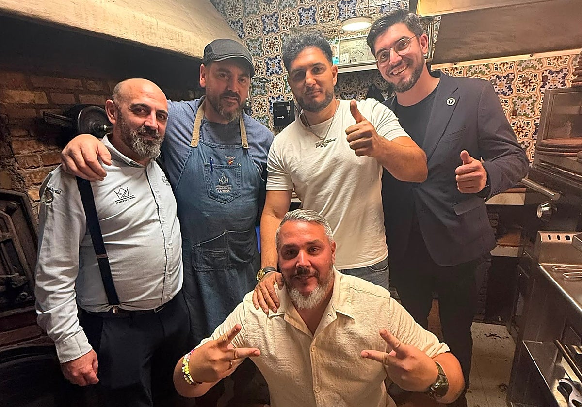 La comida 'pata negra' de Omar Montes en en un asador de Granada: «Le ...
