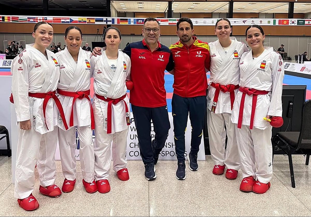 Cuatro karatecas de la UGR en el Campeonato del Mundo Universitario | Ideal