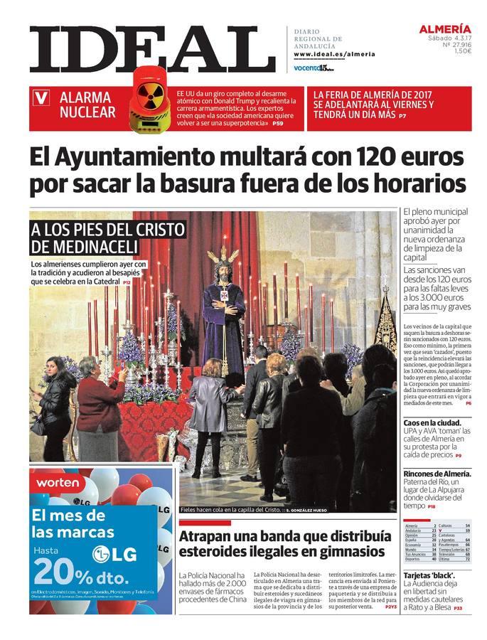 Hoy, 4 de marzo, en la edición impresa de IDEAL | Ideal