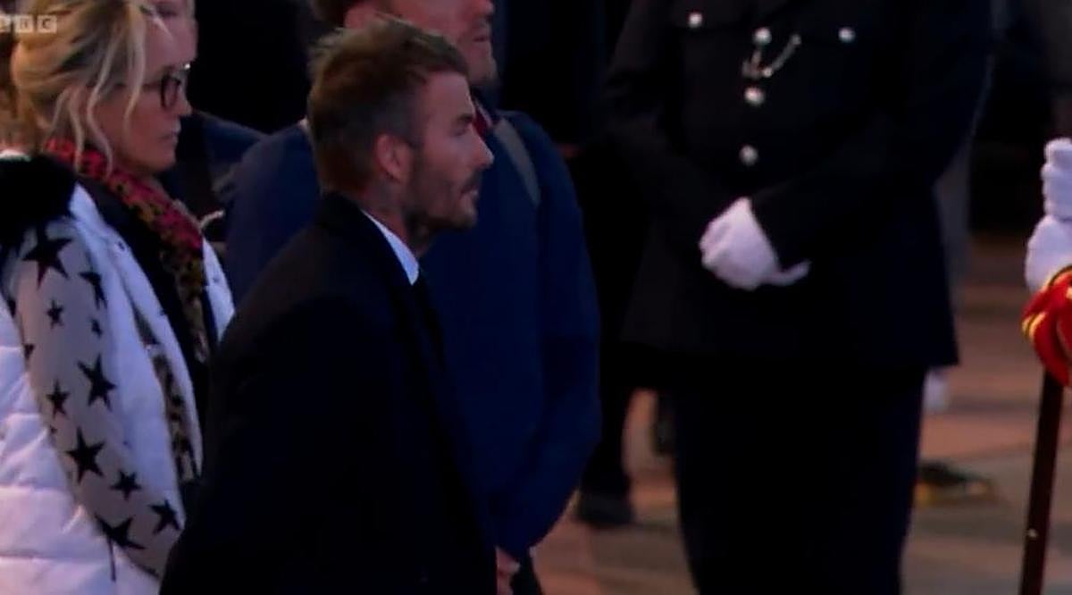 David Beckham espera más de 12 horas de cola para despedir a Isabel II ...