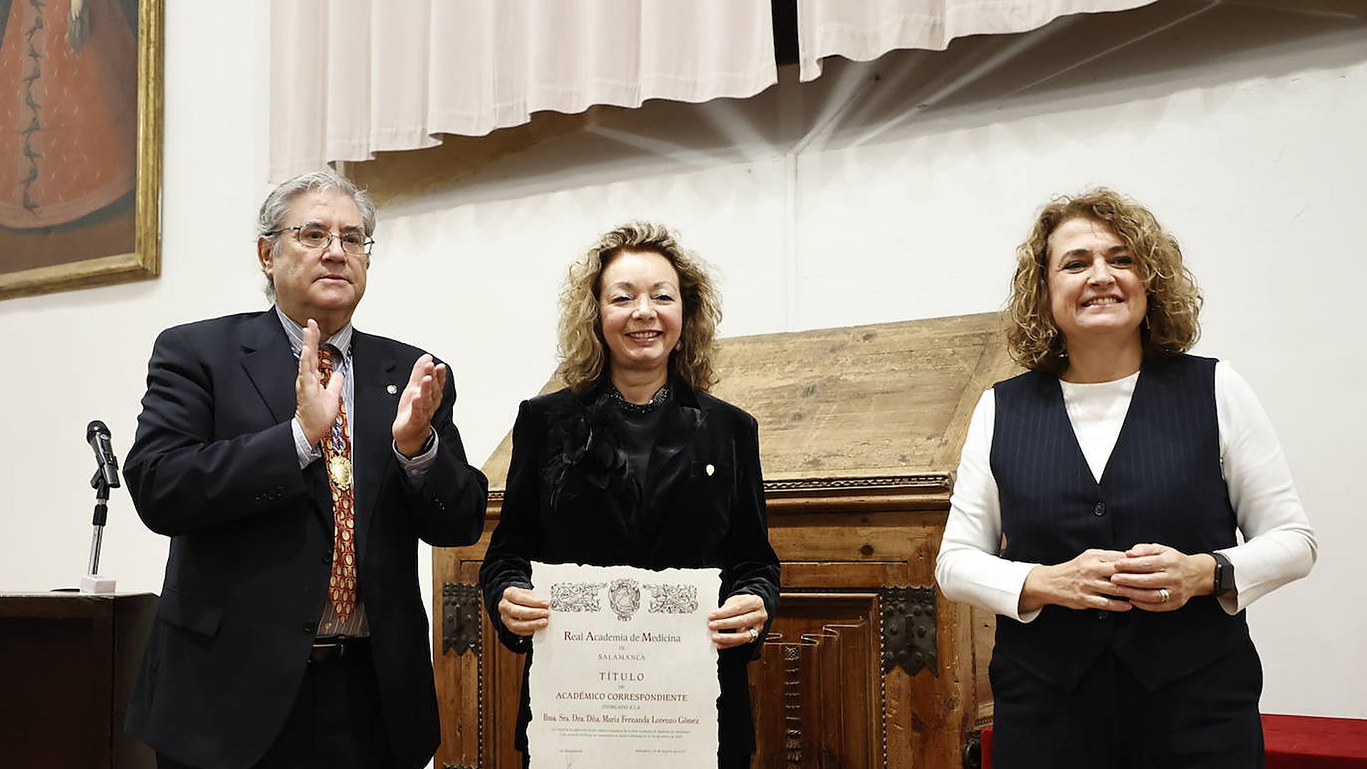 La uróloga María Fernanda Lorenzo ingresa en la Real Academia de ...