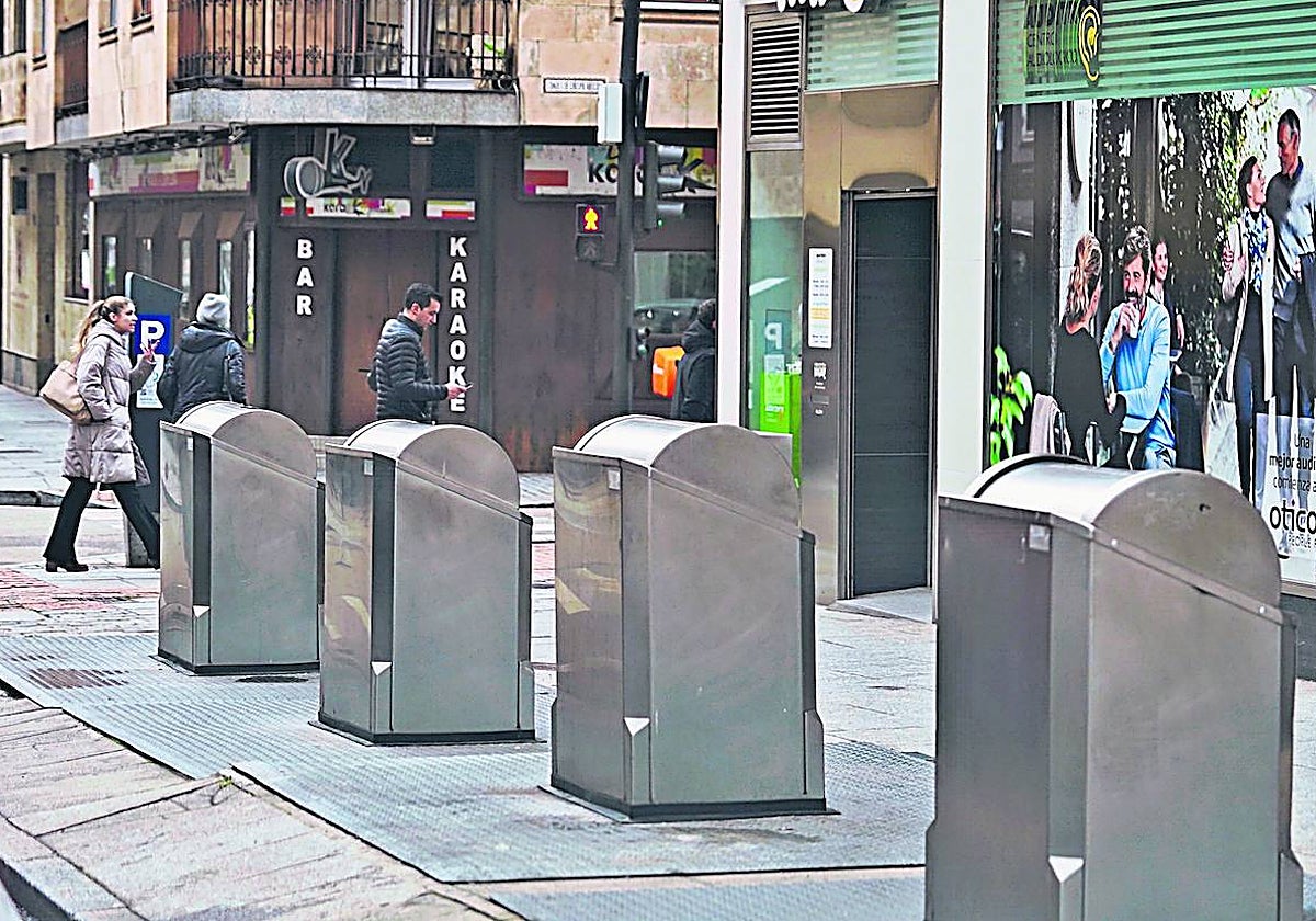 Caros y sin espacio: no habrá más contenedores soterrados en Salamanca ...
