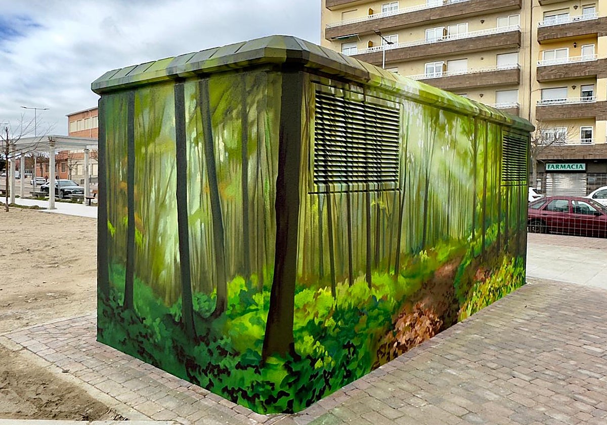 El artista Daniel Martín crea un «bosque infinito» en el parque Los ...