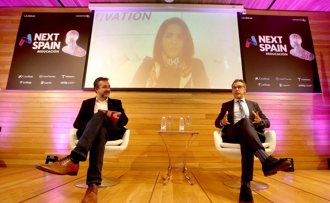 Félix Alonso e Isabel Gavilán | Director de FP de La Rioja y directora ...