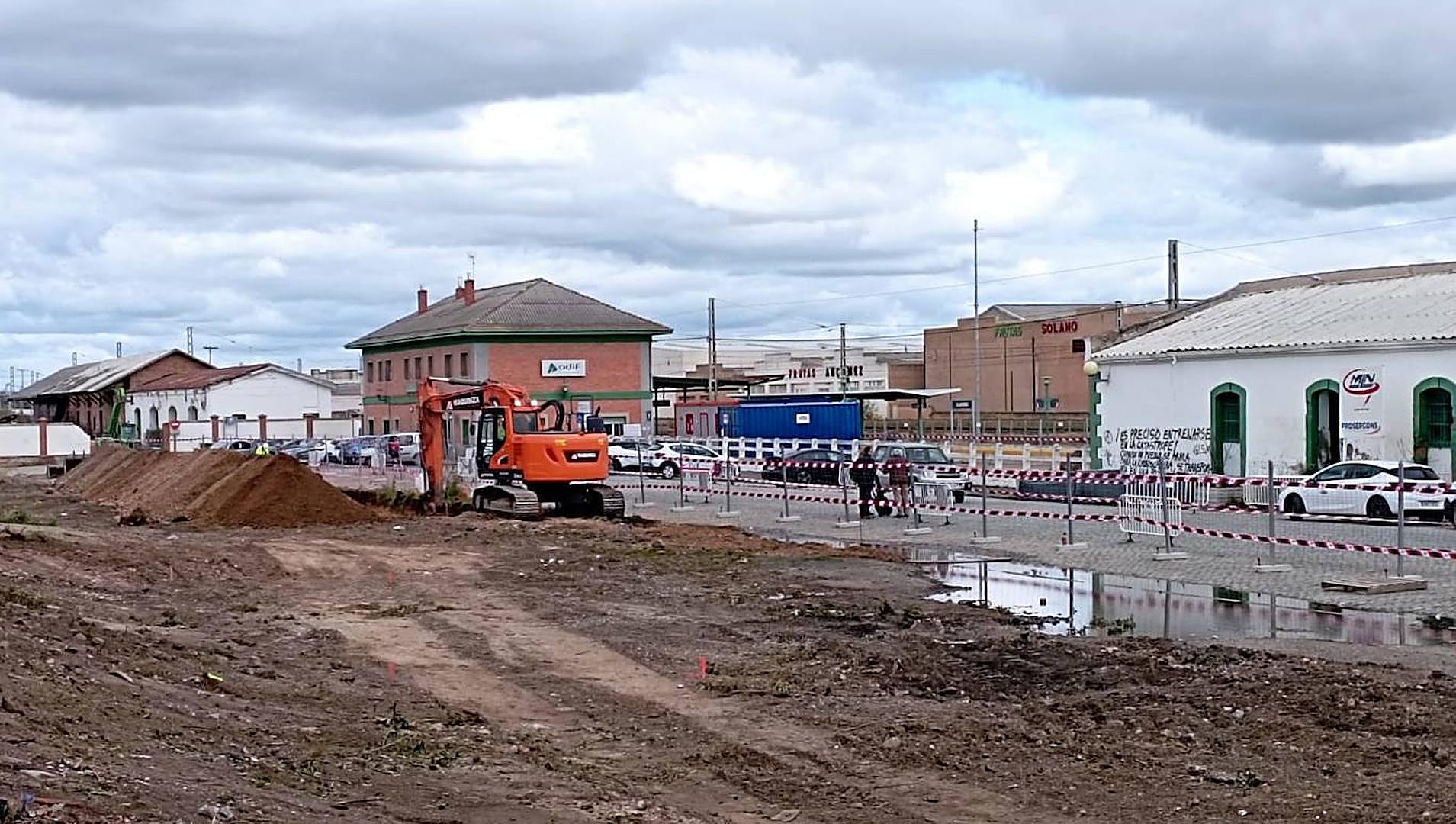 Las obras de la estación intermodal de Calahorra obligan a cortar el ...