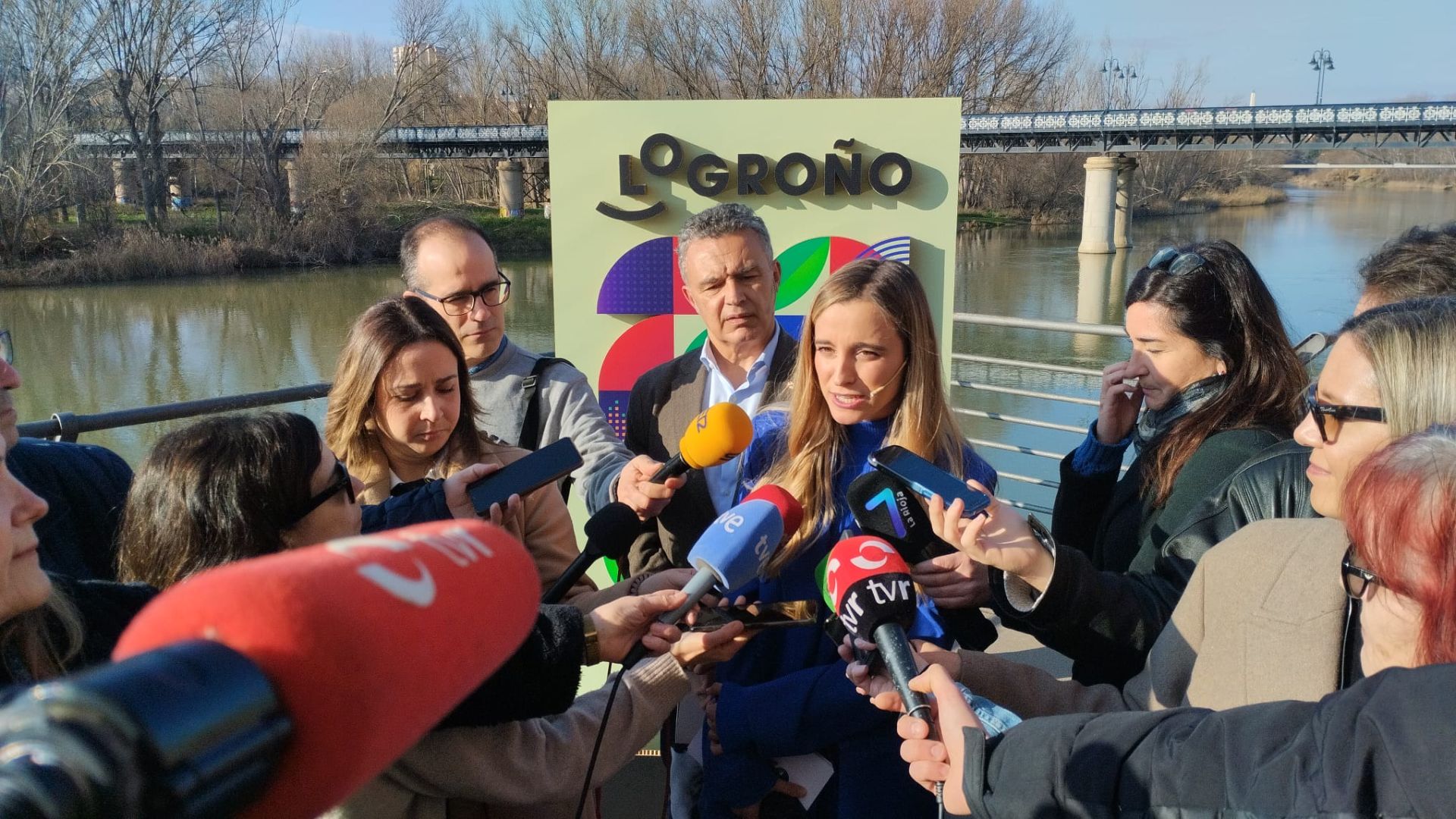 Escobar sueña un 'Logroño 2050' con anillo verde, el Ebro navegable y ...