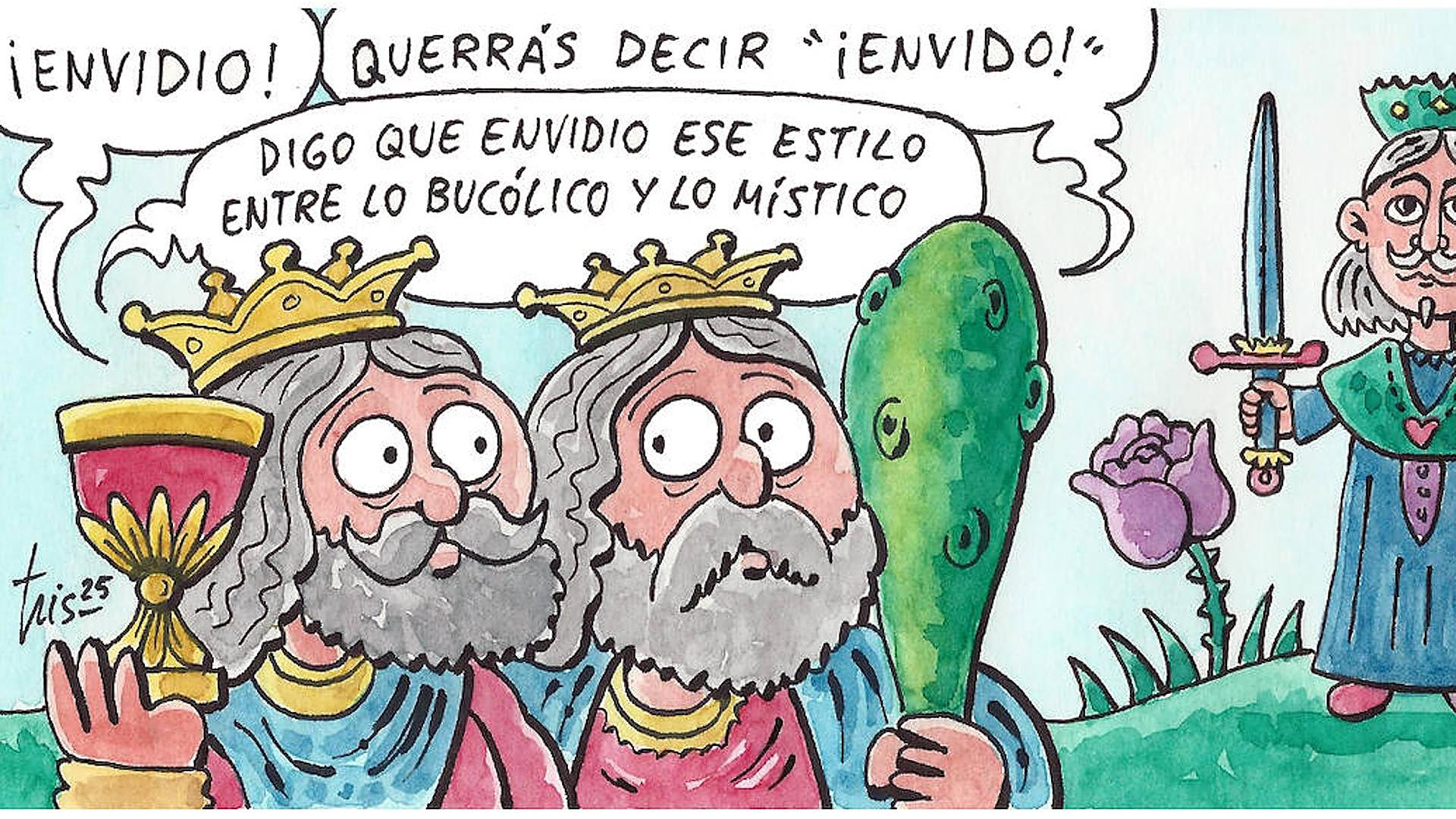 La baraja española diseñada por una riojana, según Tris | La Rioja