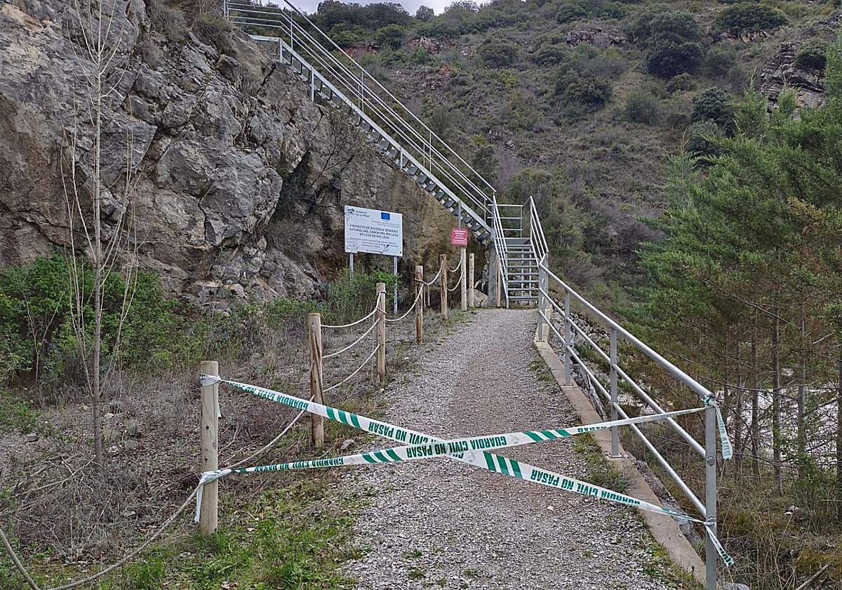 Cortado el acceso al cañón del Leza por desprendimientos | La Rioja