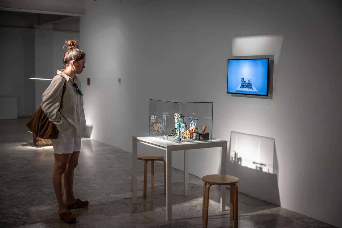Las imágenes de la exposición 'Falso techo' en la Esdir | La Rioja