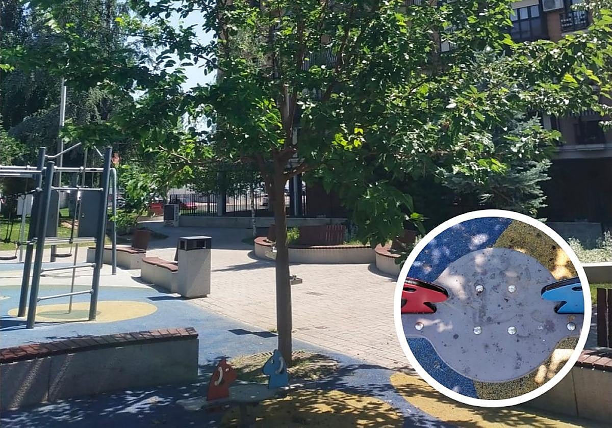 La atención en Urgencias y el jardín de la antiga estación, en el ...