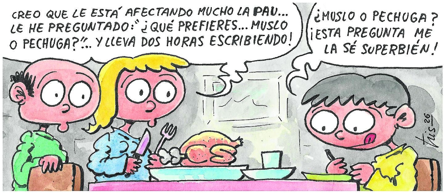 Carlos Sacristán (Tris): Primer día de la PAU, según Tris | La Rioja