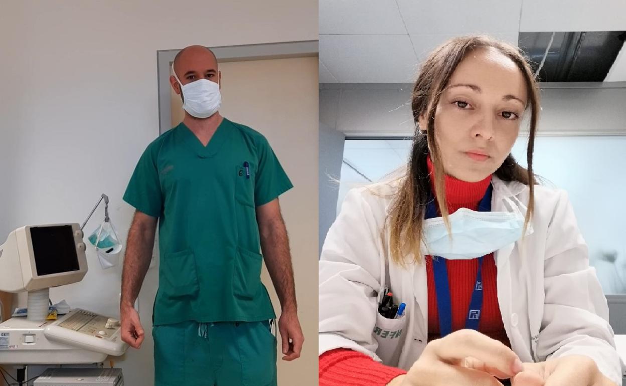 Dos jugadores del Club Voleibol Xàtiva, en primera línea contra el ...