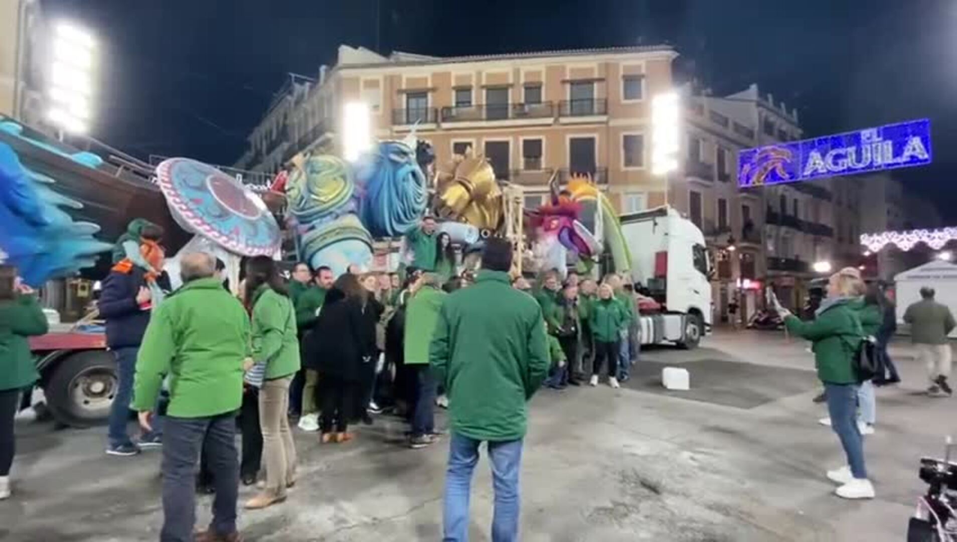 Llegan los primeros ninots a Convento | Las Provincias