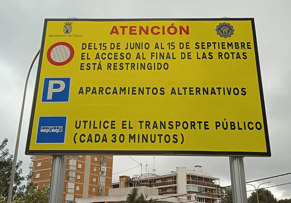 Dénia vuelve a cerrar al tráfico este verano el final de Les Rotes para ...