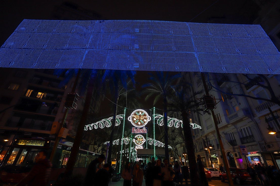 Encendido de luces en las Fallas de Valencia 2025 | Las Provincias