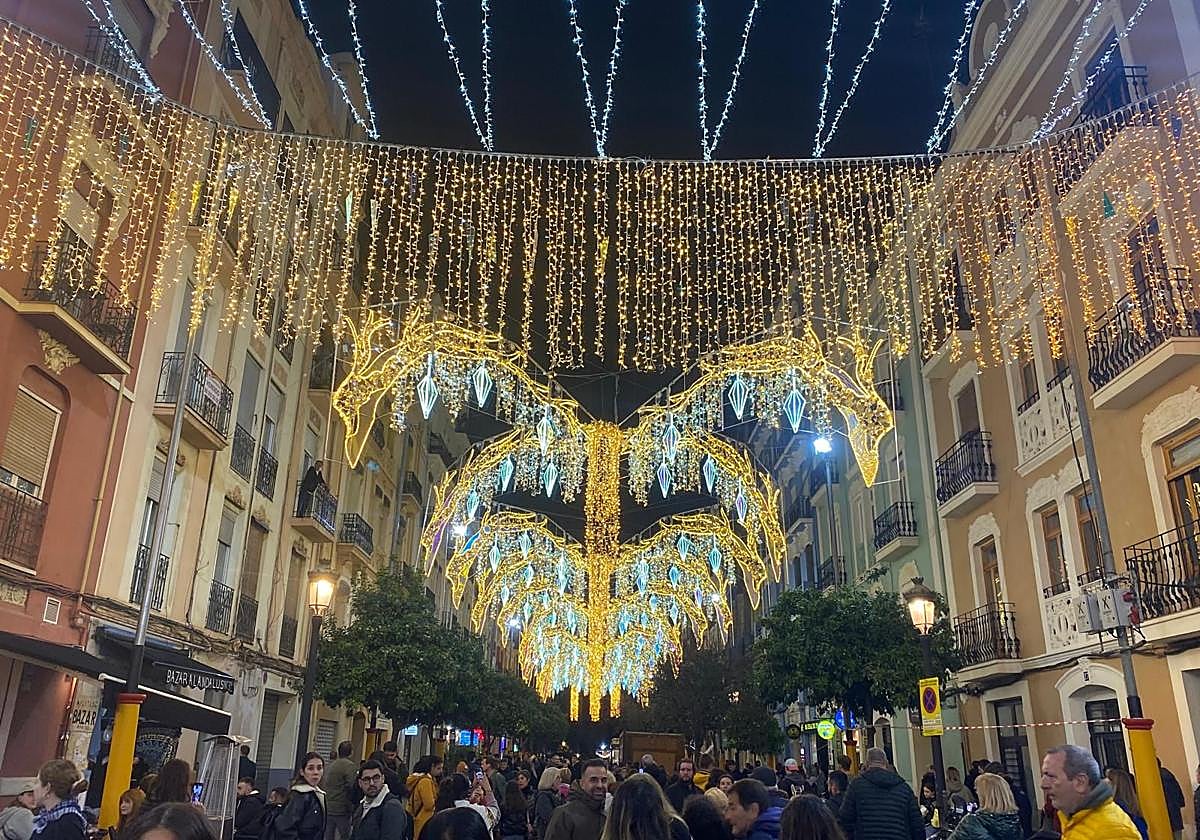 Encendido de luces en las Fallas de Valencia 2025 | Las Provincias