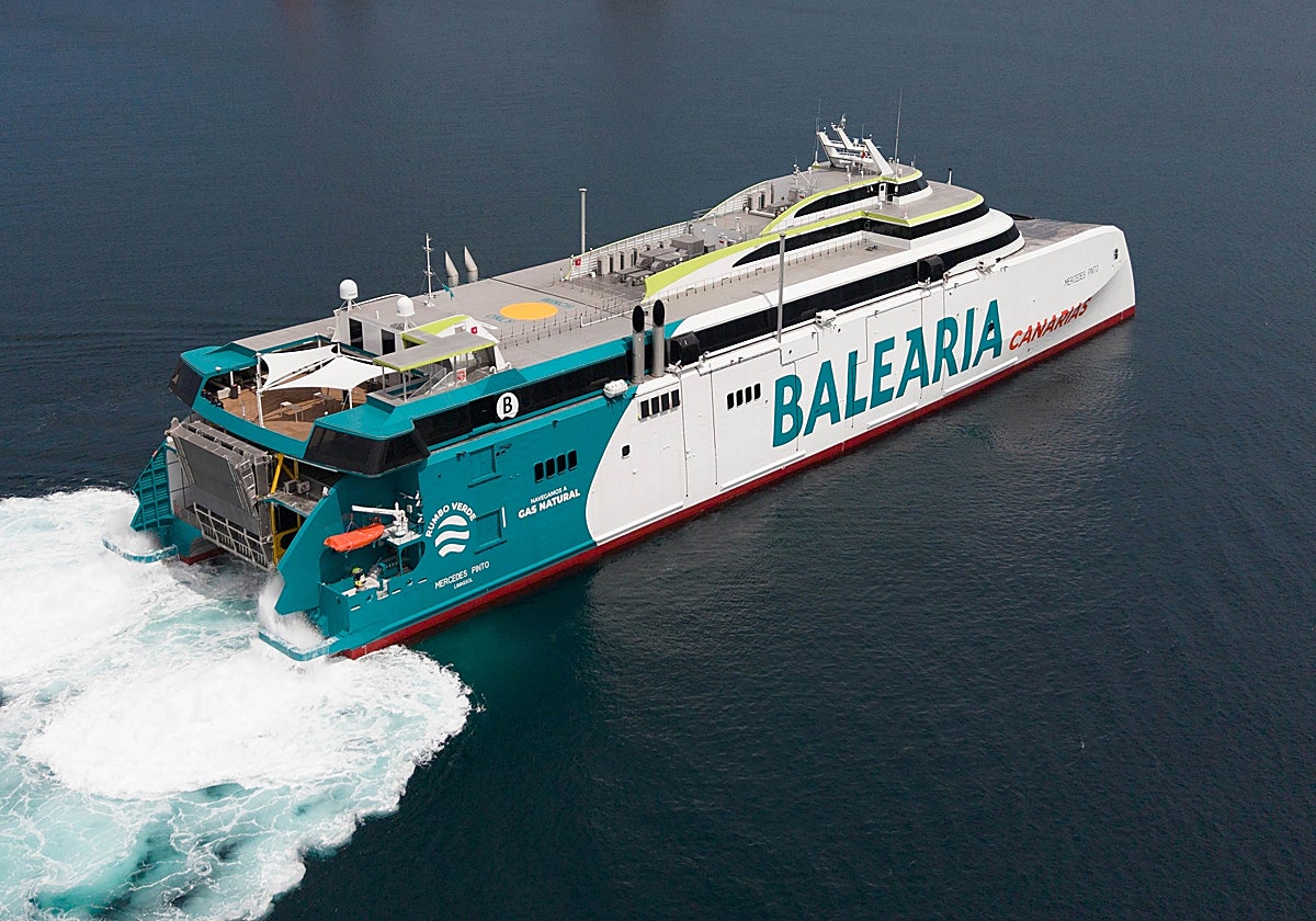 Baleària refuerza su apuesta por Canarias e incorpora un nuevo buque ...