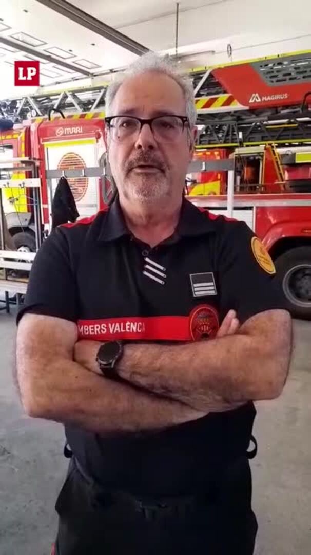 BOMBEROS- Rafael Pons, suboficial | Las Provincias