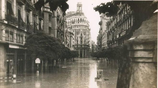 Así fue la riada de Valencia del 14 de octubre de 1957 | Las Provincias