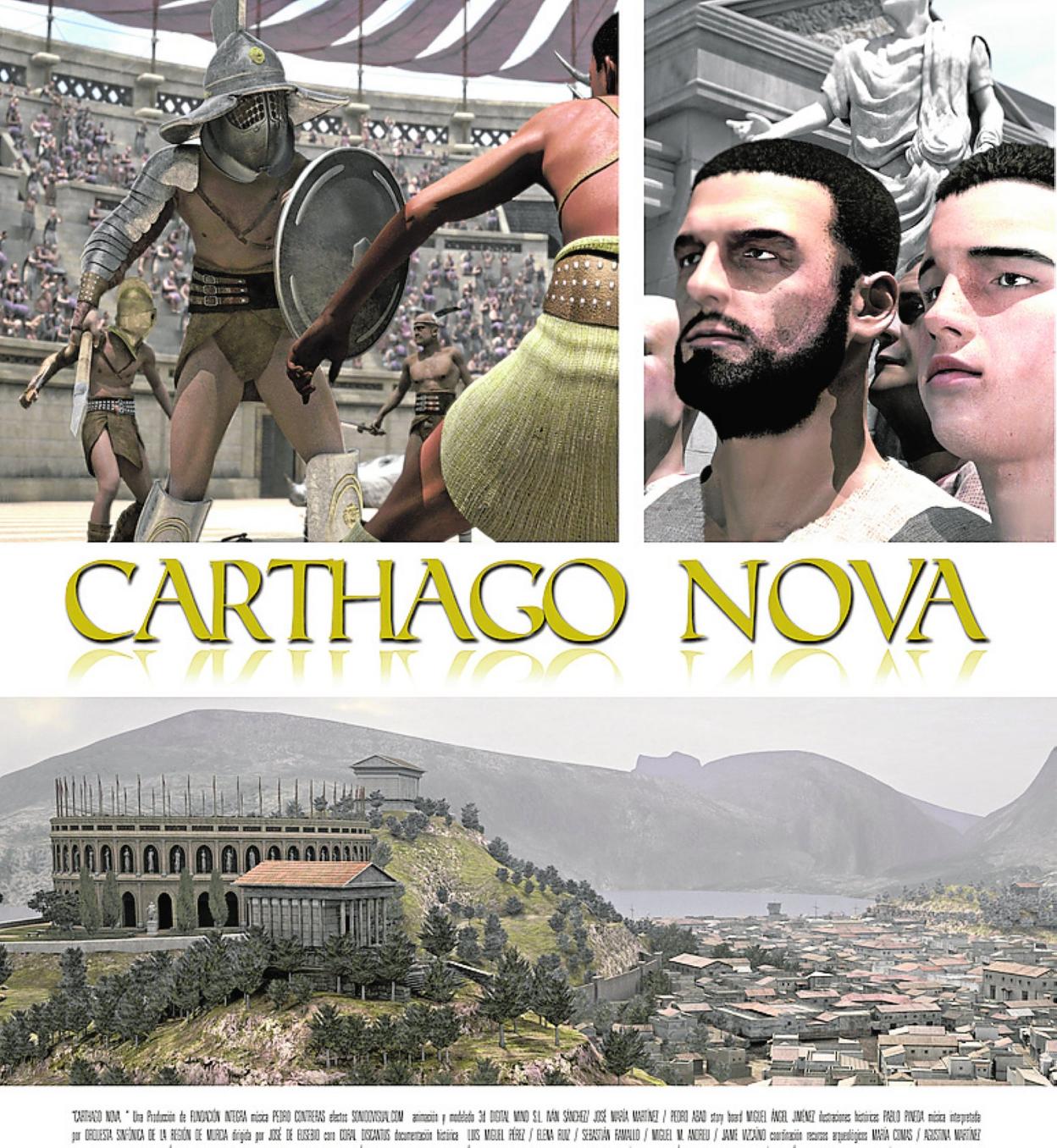 La película de animación 'Carthago Nova' supera ya las 255.000 reproducciones | La Verdad