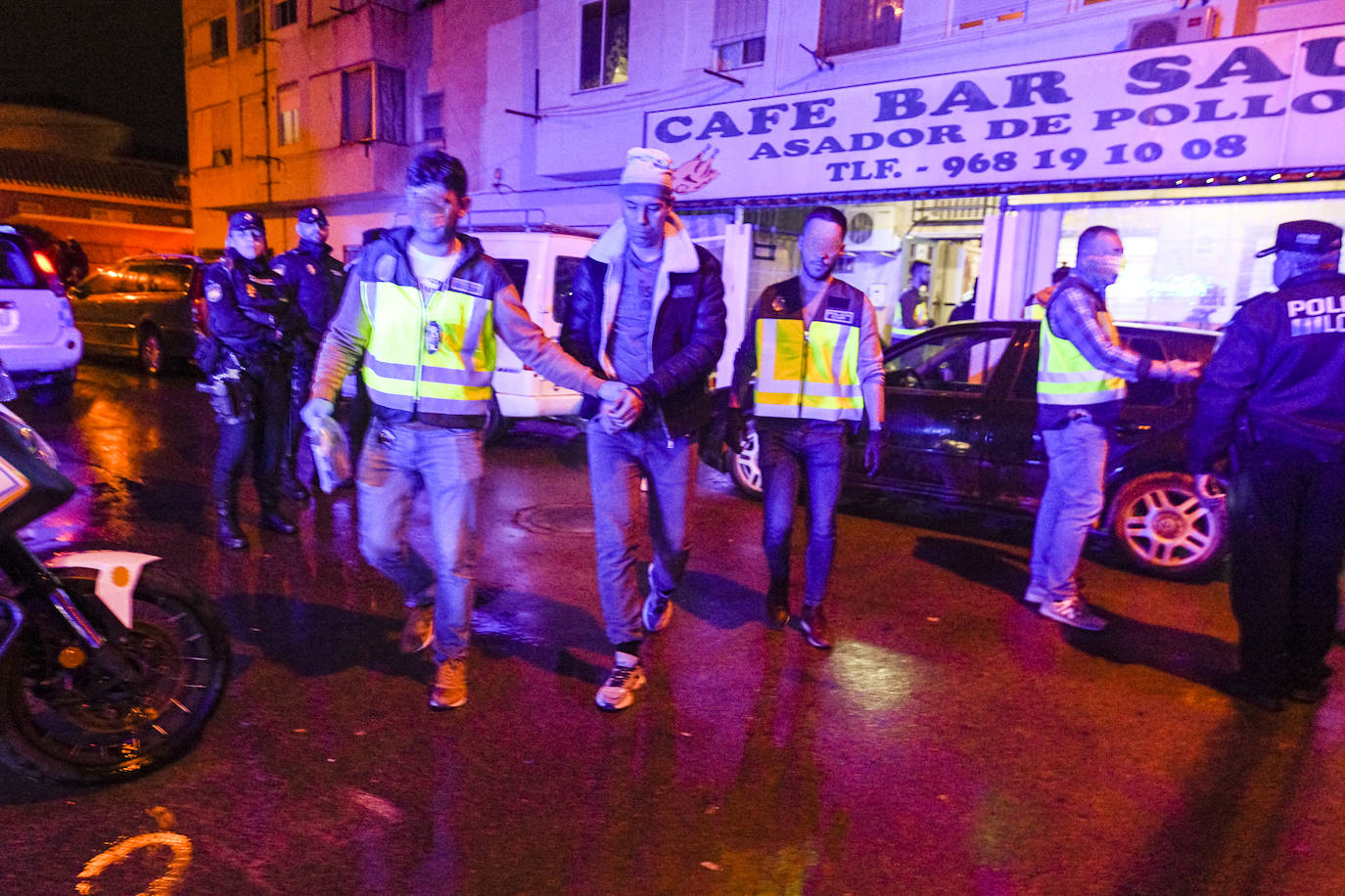 Redada policial en San Javier contra la inmigración irregular | La Verdad