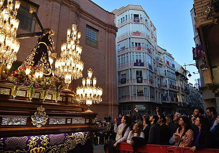 Atardecer morado del Jesús Nazareno en Cartagena | La Verdad
