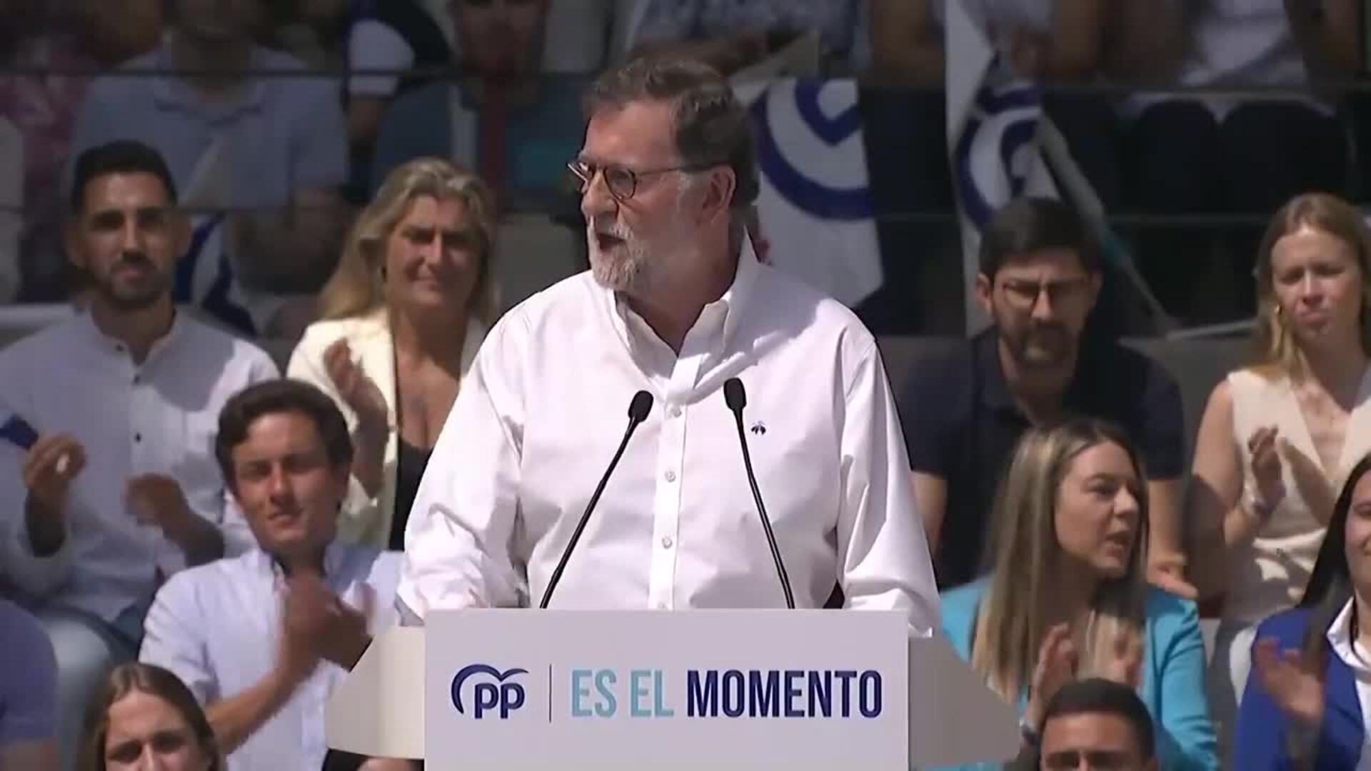 Rajoy recalca que "se elige entre Feijóo o el Gobierno Frankestein ...
