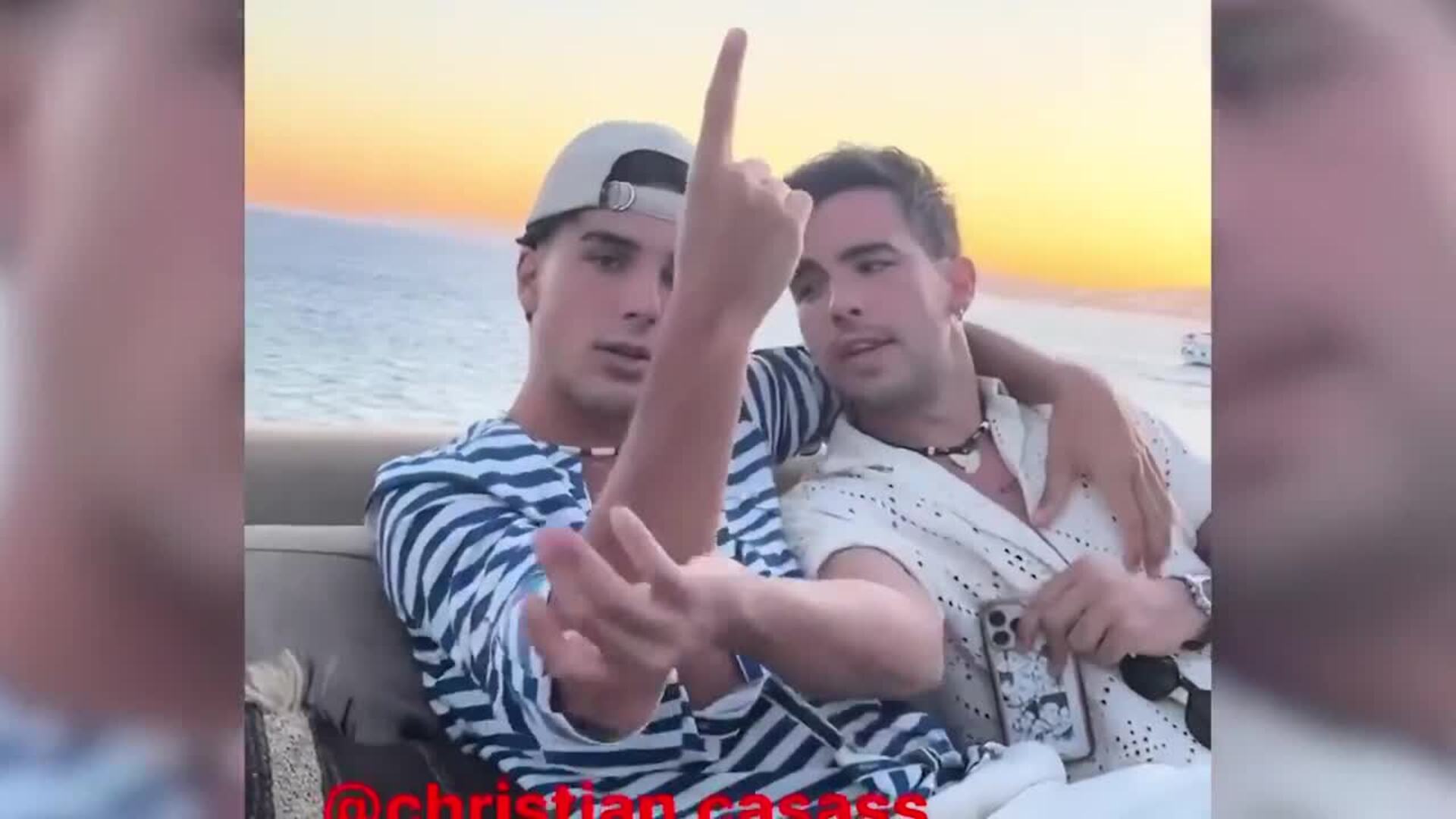 Los hermanos Casas disfrutan de unas vacaciones en familia en la isla ...
