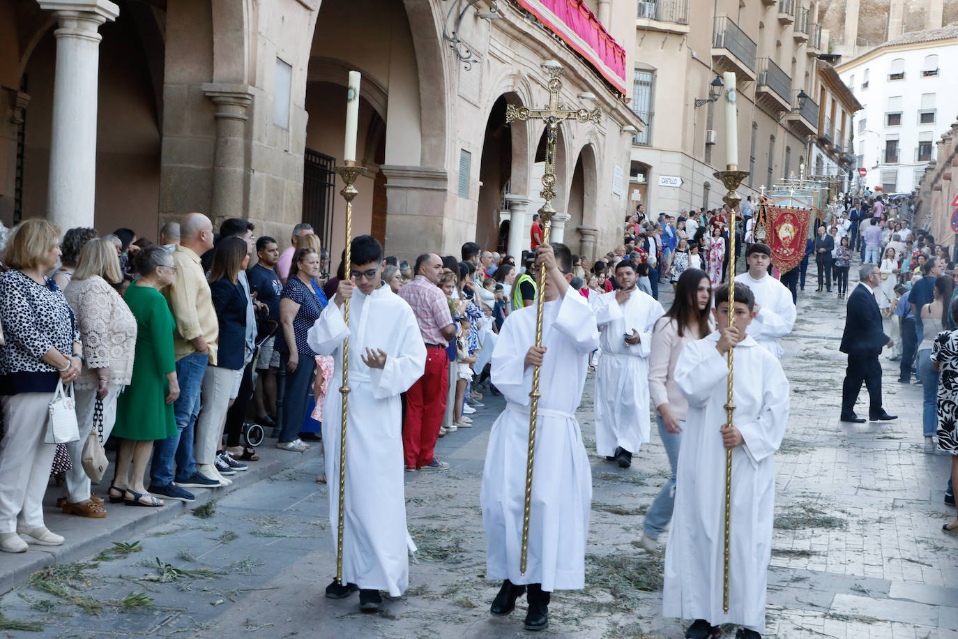 Las imágenes de la procesión del Corpus Christi en Lorca | La Verdad