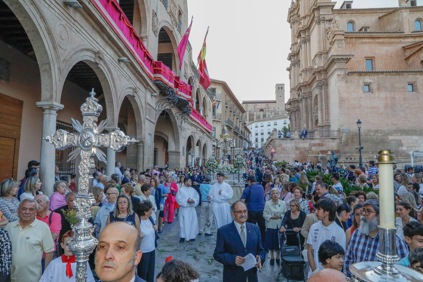 Las imágenes de la procesión del Corpus Christi en Lorca | La Verdad