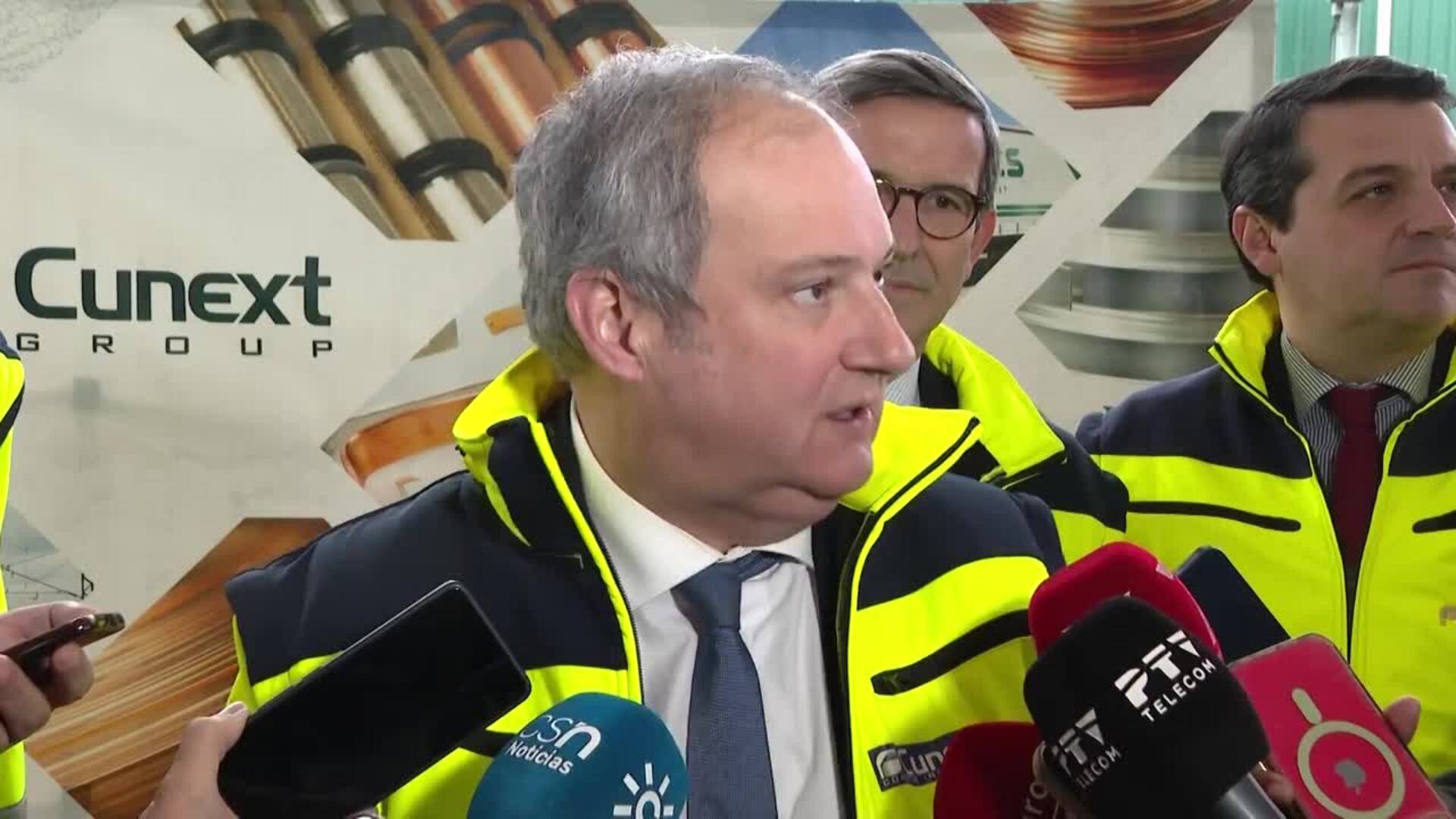 Hereu valora el potencial de Andalucía para proyectos industriales como ...