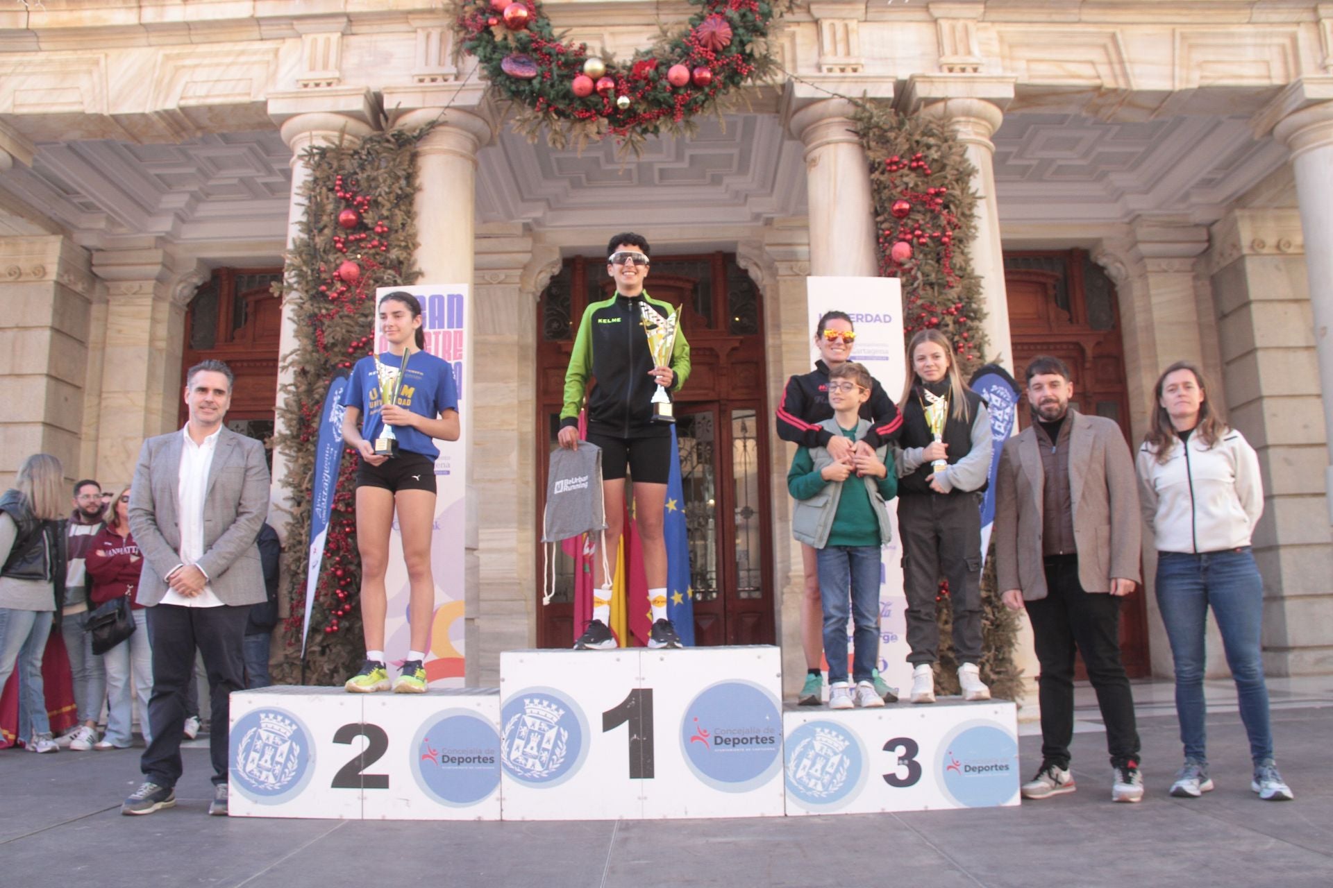 Las imágenes del podio de la San Silvestre de Cartagena 2025 | La Verdad