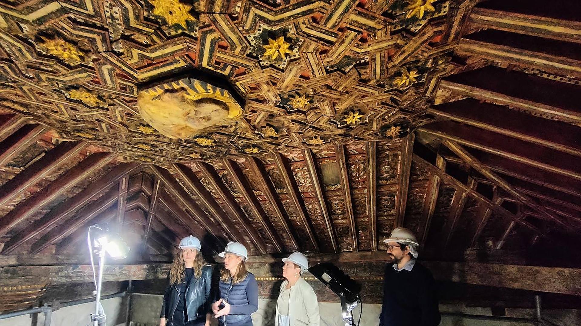 Restauran la antigua capilla bautismal de la iglesia de Villacé, en el ...